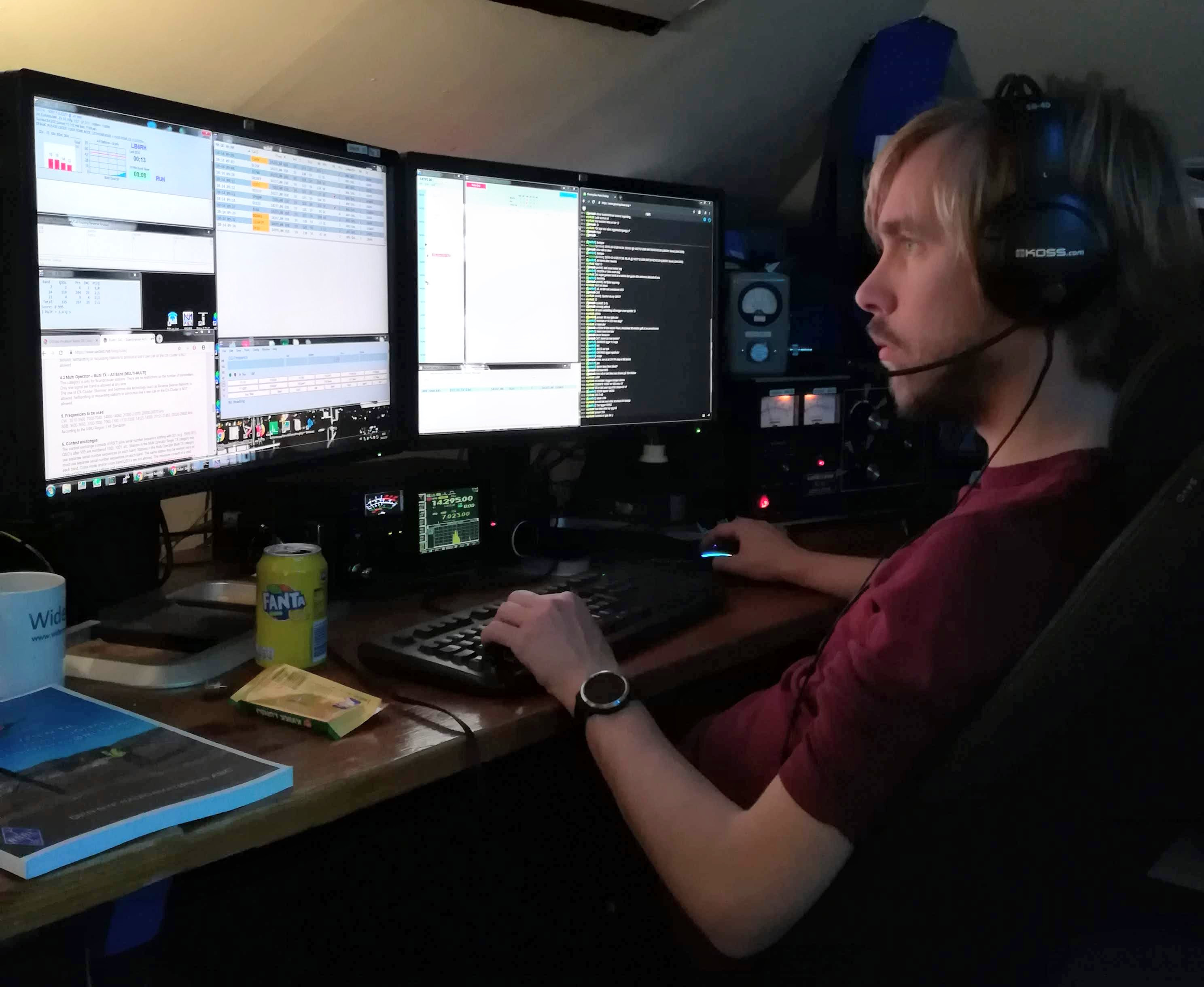 Receiving QSOs over the network from N1MM – Akademisk Radioklubb