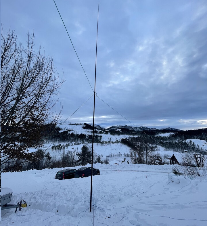 Making an 80-meter vertical antenna – Akademisk Radioklubb